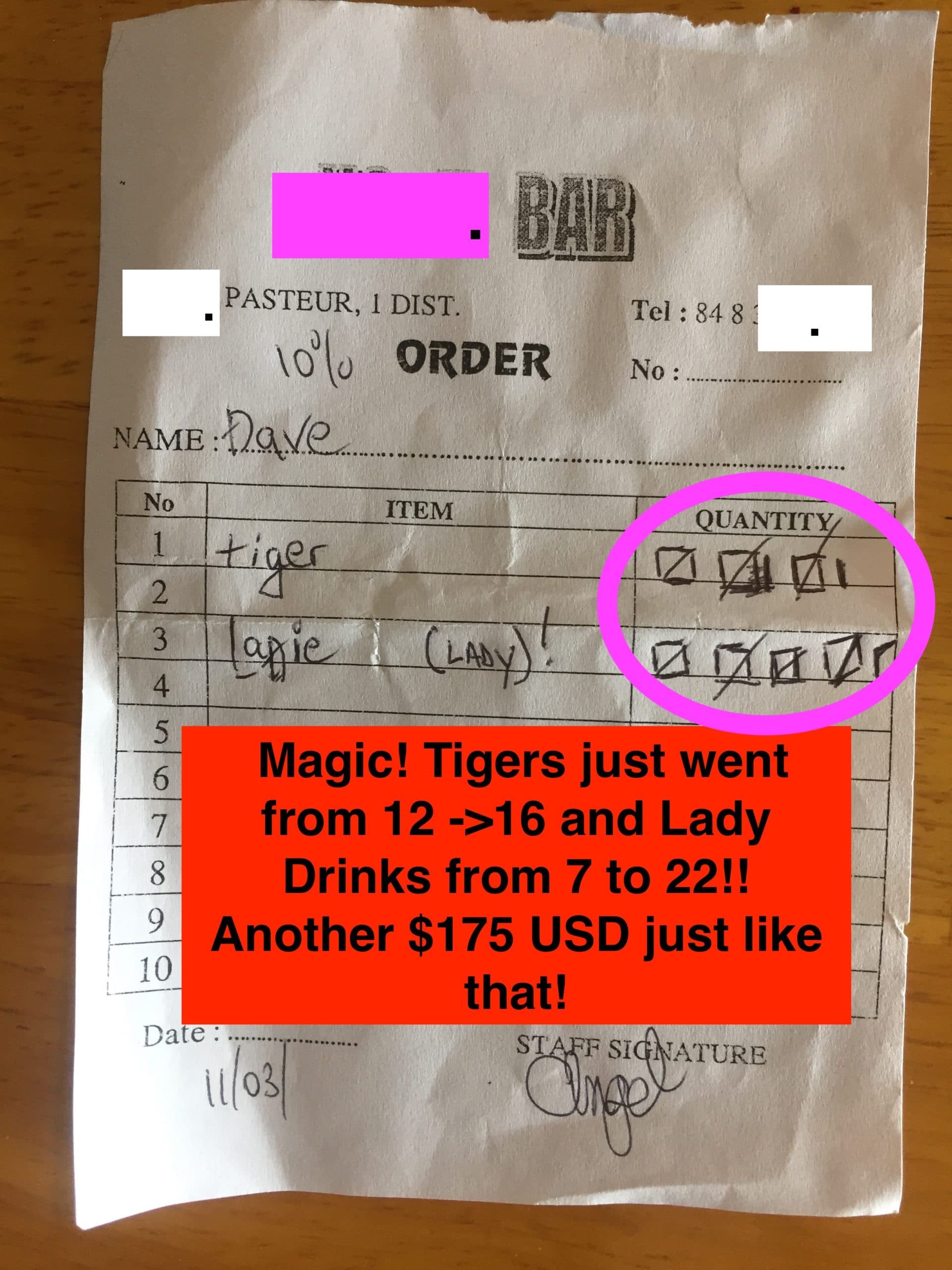 The Saigon Bar Scene Part 3 - The Top 12 Unscrupulous Scams Exposed ...